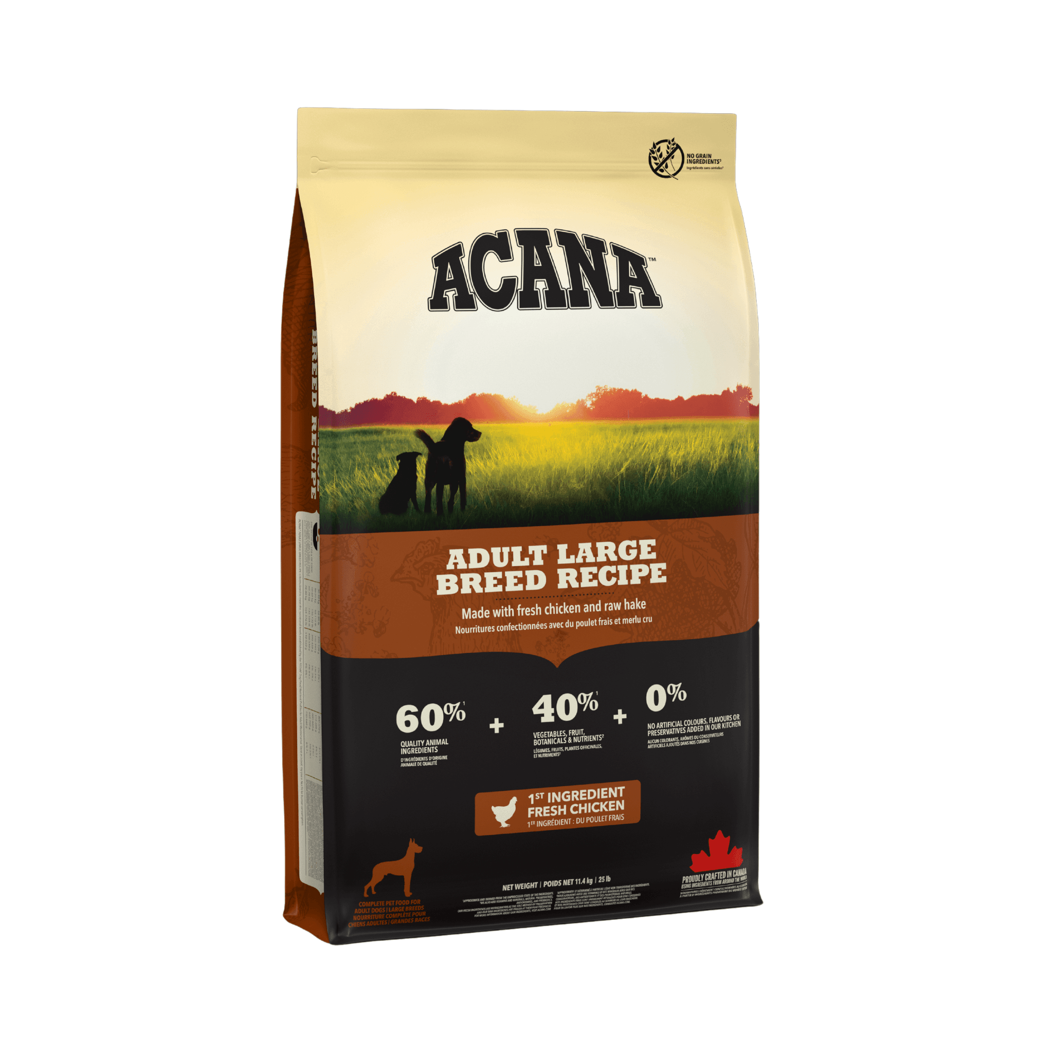 ACANA Adult Dog Food Large Breed - Premium Nutrition for Large Dogs ...